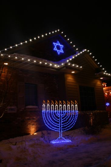 Holidynamics - Hanukkah LED Menorah Candle