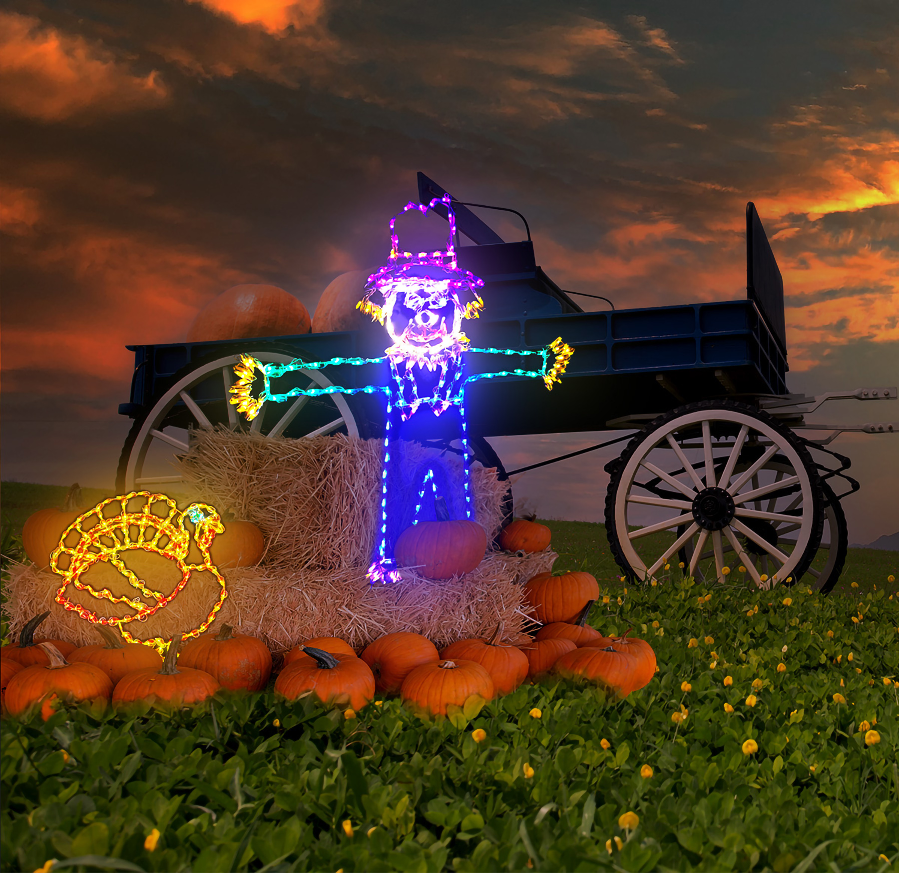 Holidynamics - LED Scarecrow 50"