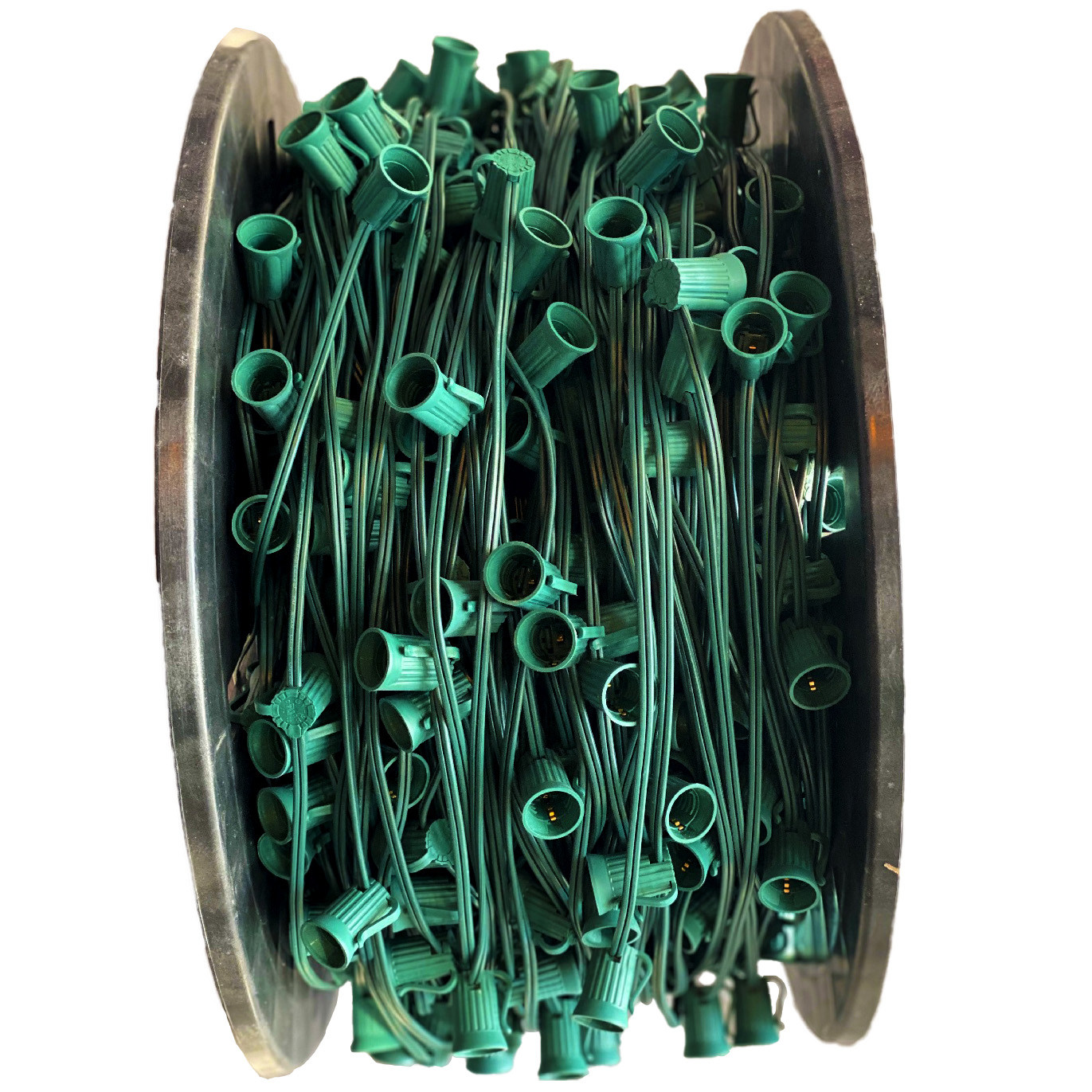 Holidynamics - 1000' C9 Spool 12" Spacing w/Sockets FULL ROLL SPT-1, Green