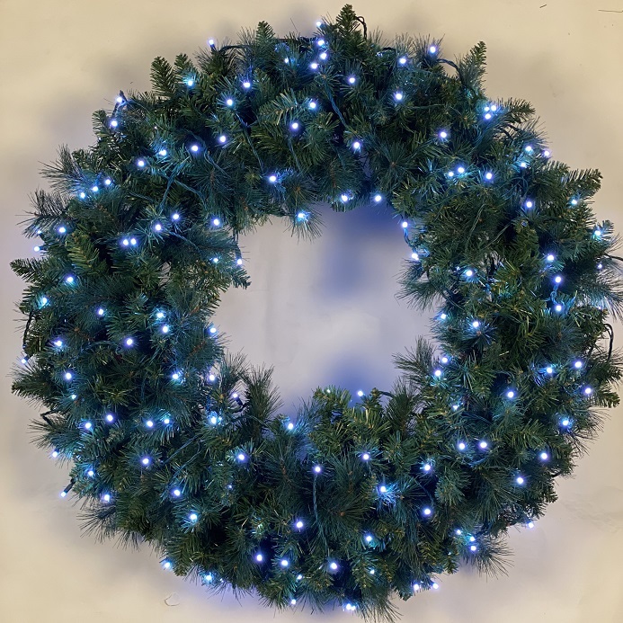 Holidynamics - 48" Dynamic Greenery RGB Wreath