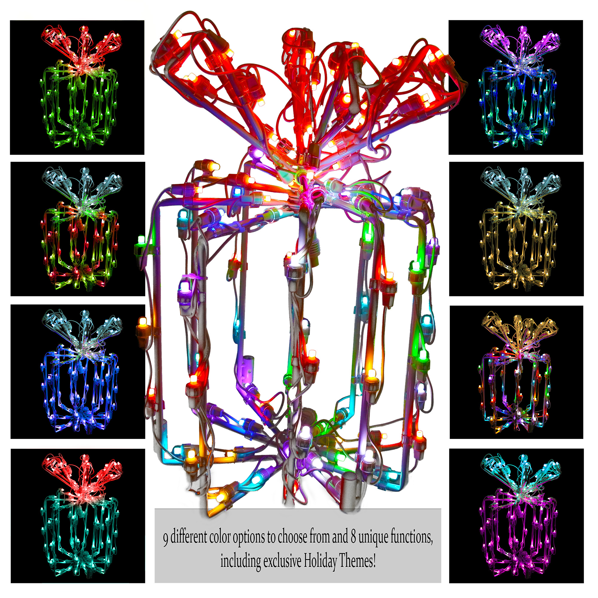 Holidynamics - Dynamic RGBWW 3D Gift Box 16"