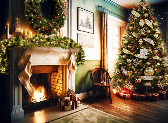 Holidynamics - 7.5' Dynamic RGBWW LED Fraser Fir Tree - Full