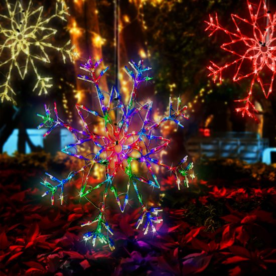 Holidynamics - Dynamic RGB Snowflake Stellar 36"