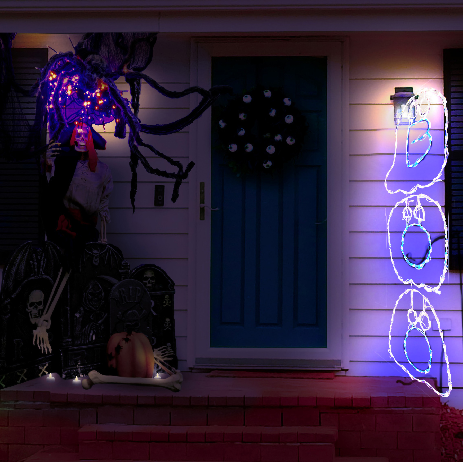 Holidynamics - Halloween LED BOO 3 ghosts