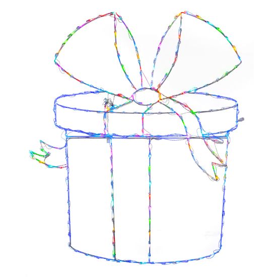 Holidynamics - Dynamic RGBWW Gift Box Round RGB 60"