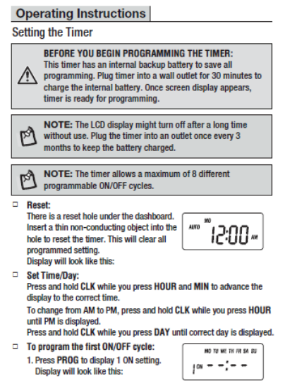 Holidynamics - Timer Outdoor Digital