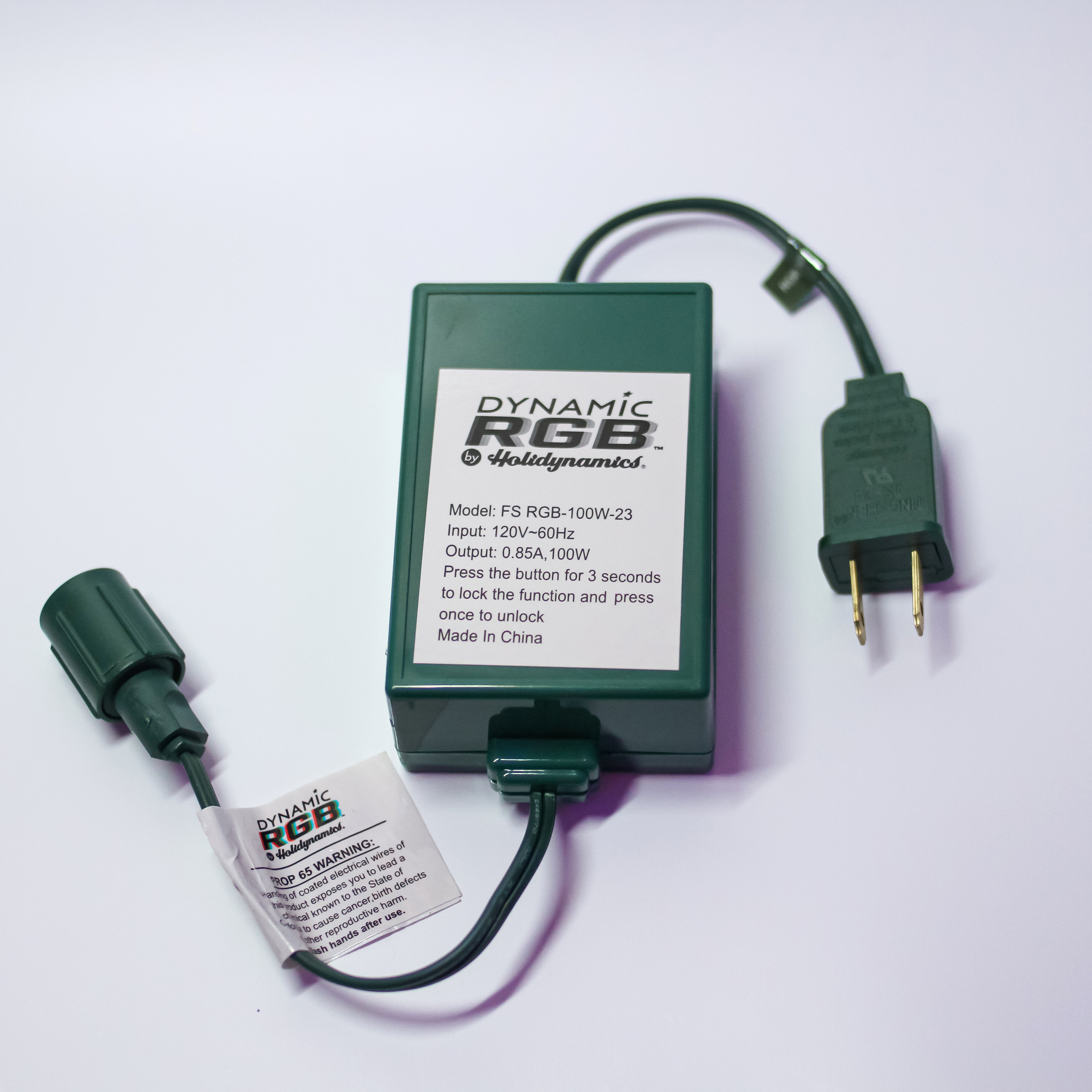 Holidynamics - Dynamic RGB 100w Controller